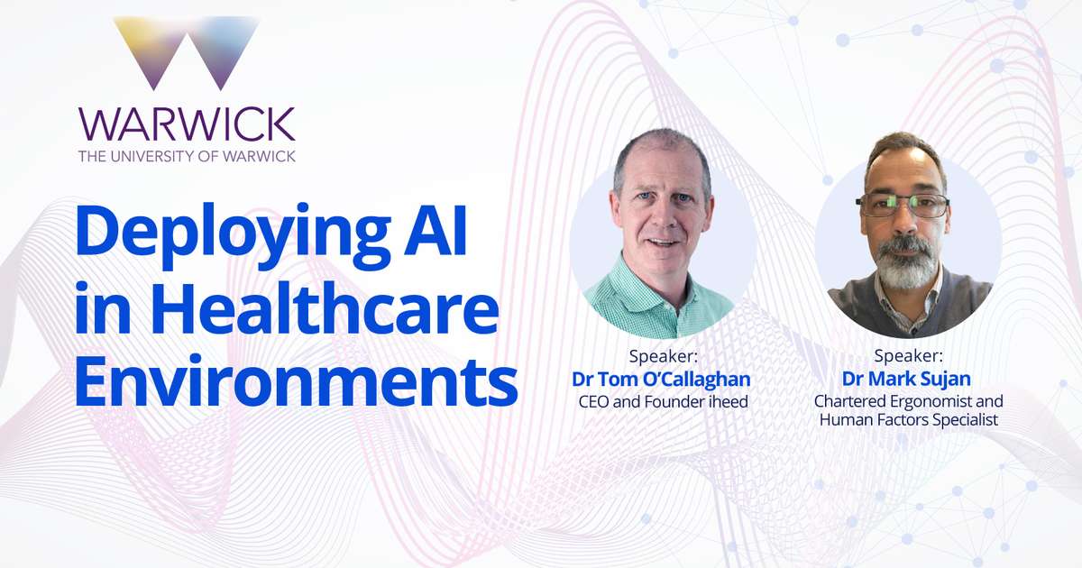 Deploying AI in Healthcare Environments’ iheed’s most successful ...