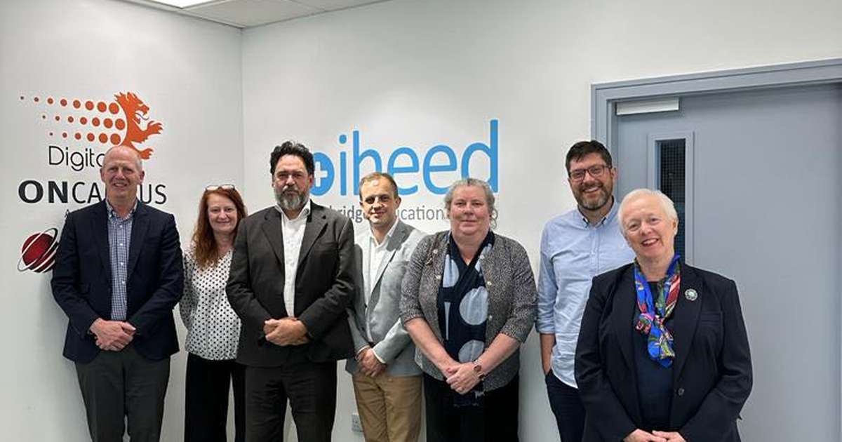 London South Bank University (LSBU) visit iheed in Dublin